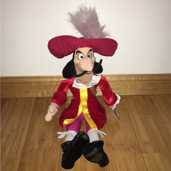 Disney | Toys | Disney Peter Pan Captain Hook Plush Bundle | Poshmark